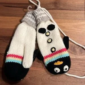 Accessories | Women Penguin Mitten Gloves Winter | Poshmark